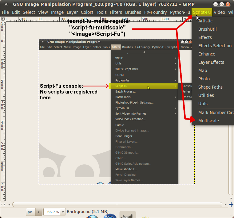 Python and linux • GIMP Chat